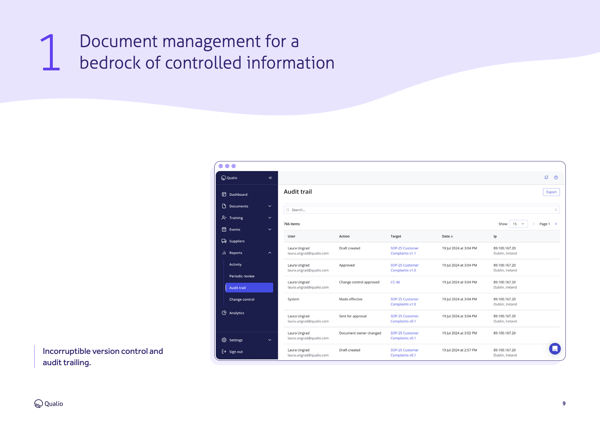 Information security management software datasheet